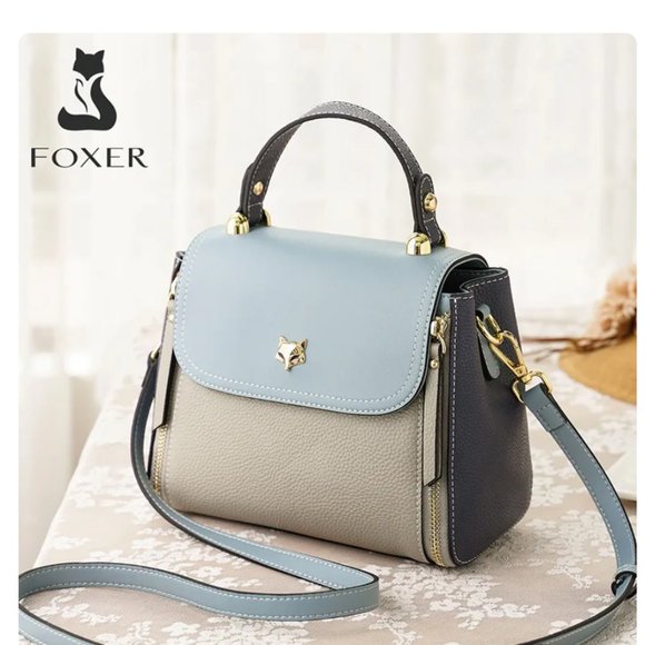 FOXER | Bags | Beautiful Leather Handbag | Poshmark